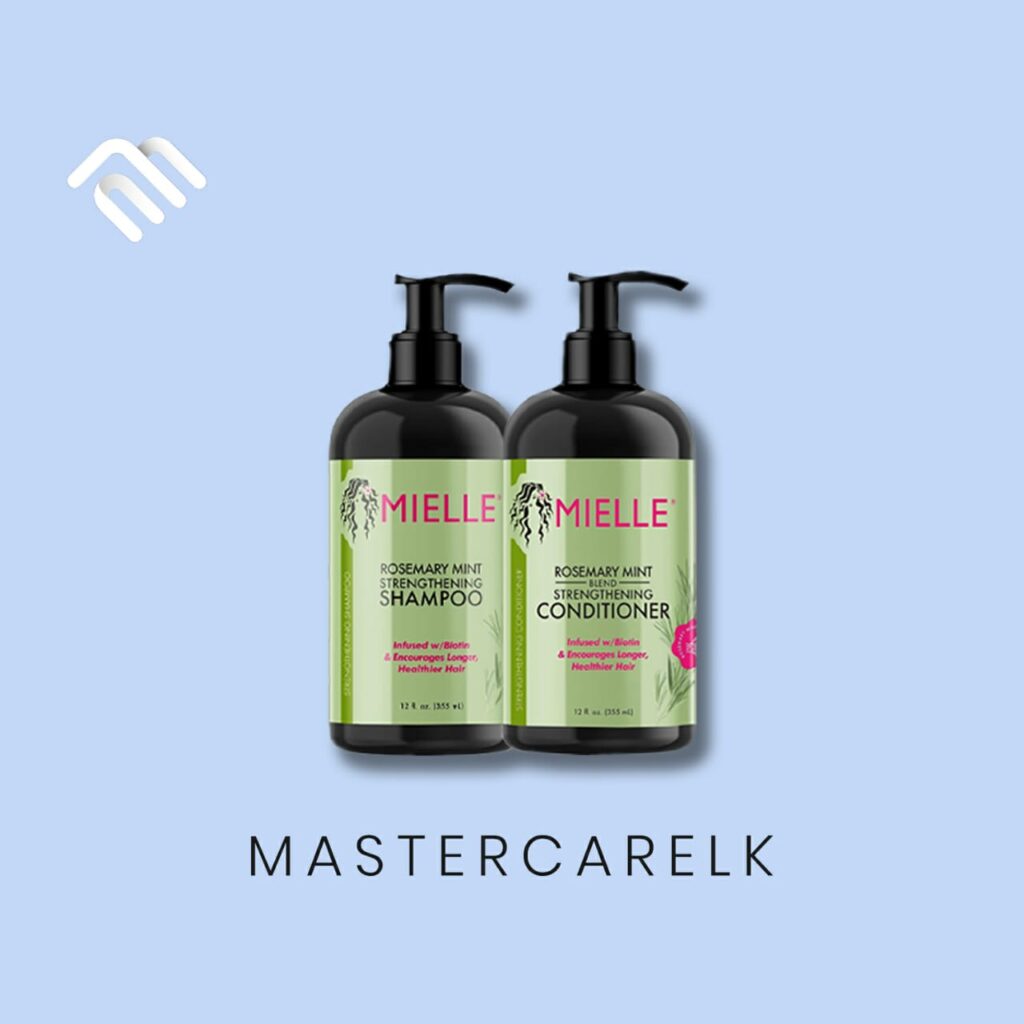 Mielle Organics Rosemary Mint Strengthening Shampoo and Conditioner ...